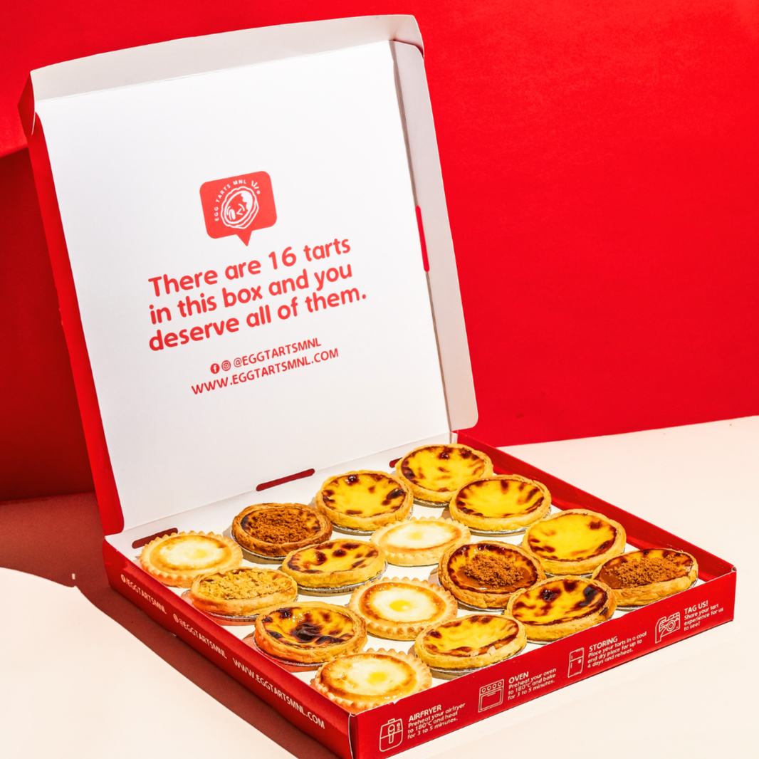 Tart Boxes – Egg Tarts Manila