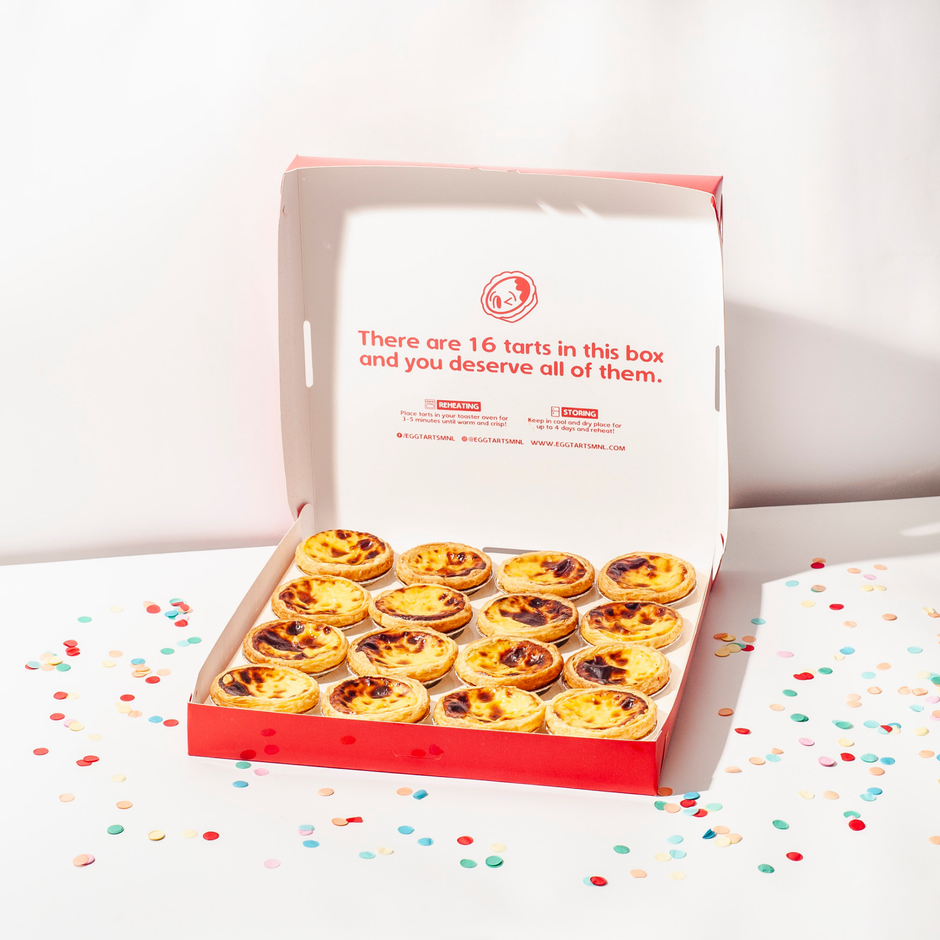Tart Boxes – Egg Tarts Manila